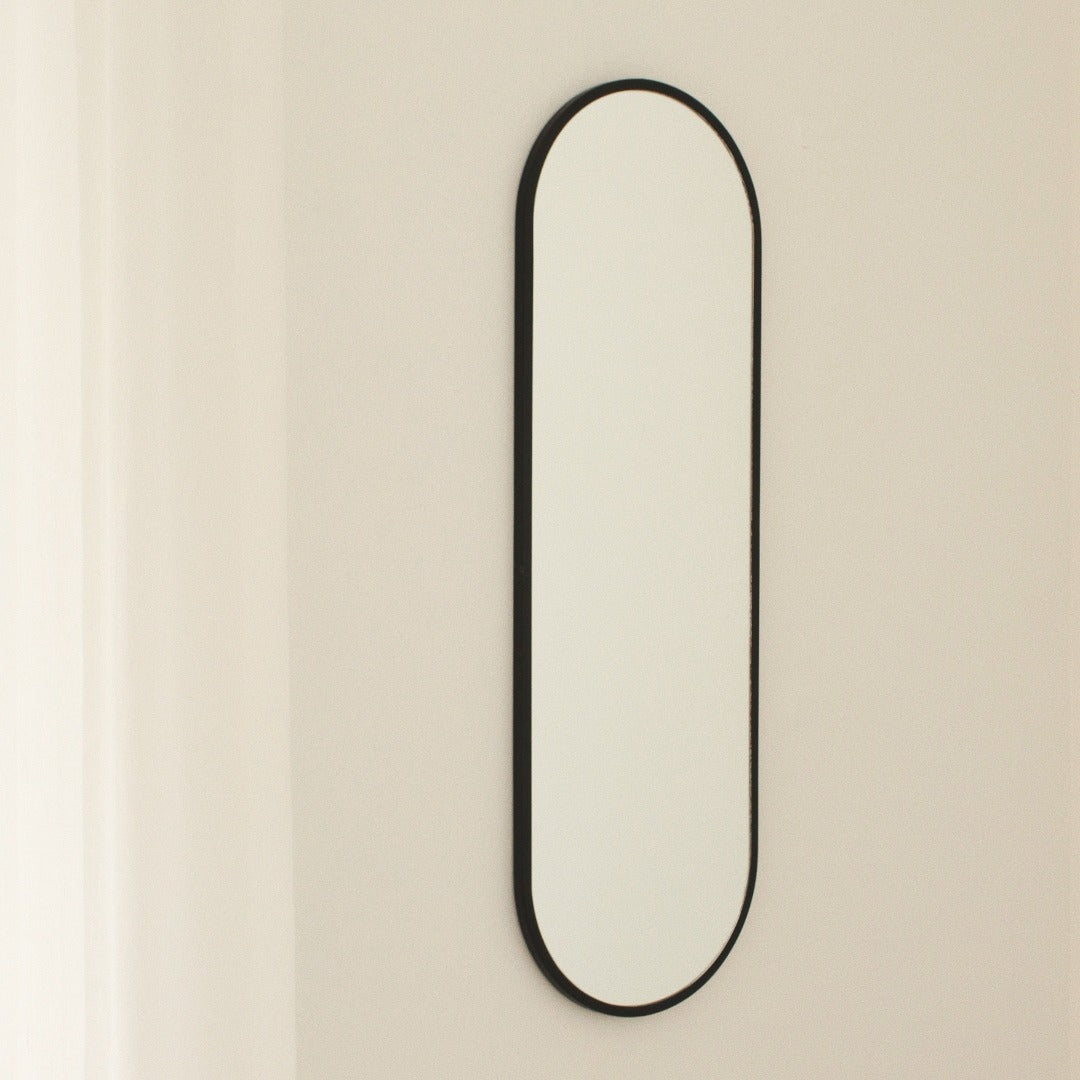 PILL MIRROR - CHARCOAL – Coal Interiors