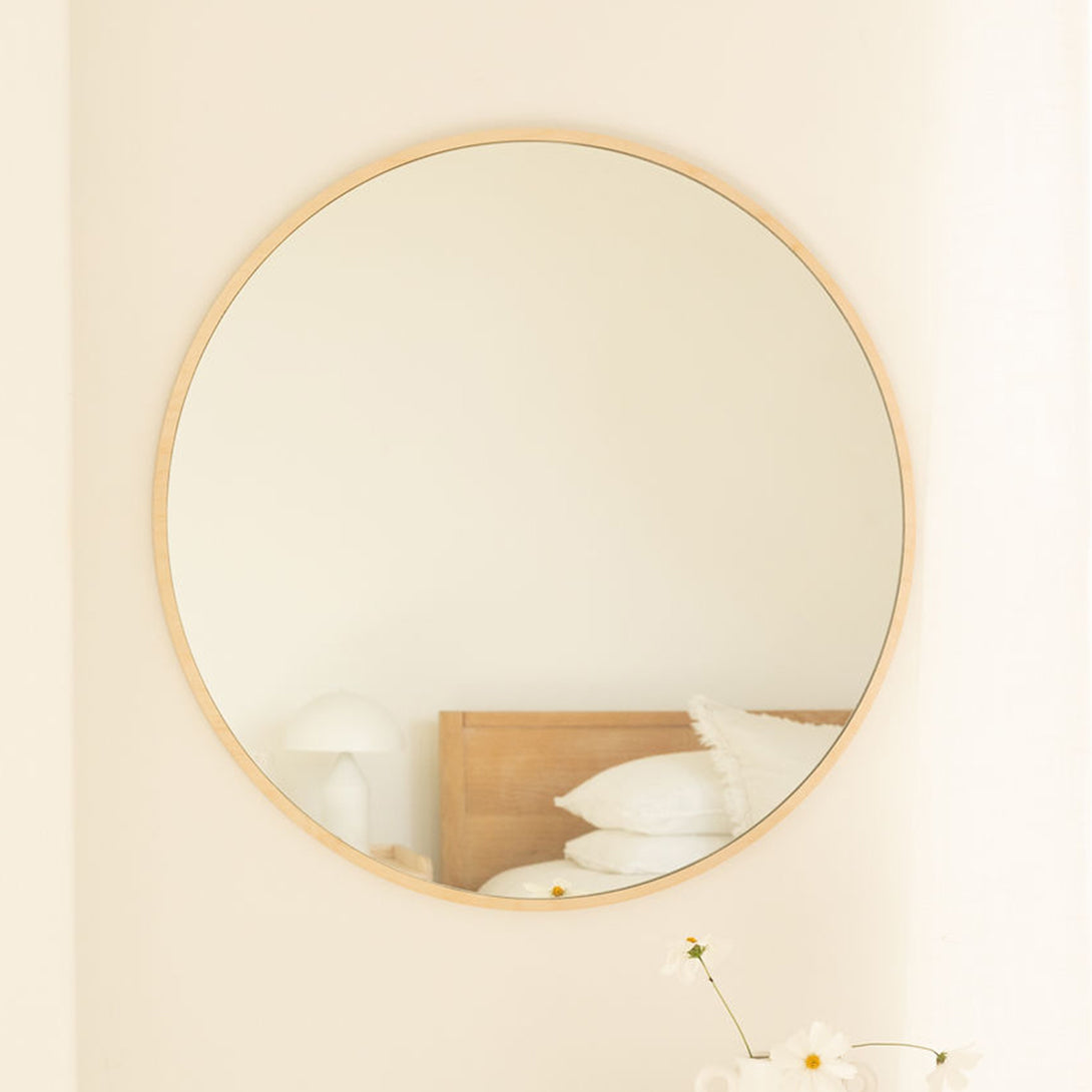 SIMPLE ROUND MIRROR (3 sizes) - Home Furniture | Coal Interiors
